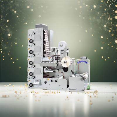 China AS ETIQUETAS AUTOADESIVAS DO PVC OPP BOPP DO ANIMAL DE ESTIMAÇÃO DUAS ETIQUETAS DAS CAMADAS LAMINARAM A MAQUINARIA FLEXOGRAPHIC DA IMPRESSORA DO OFÍCIO DE PAPEL INFERIOR DO FILME à venda