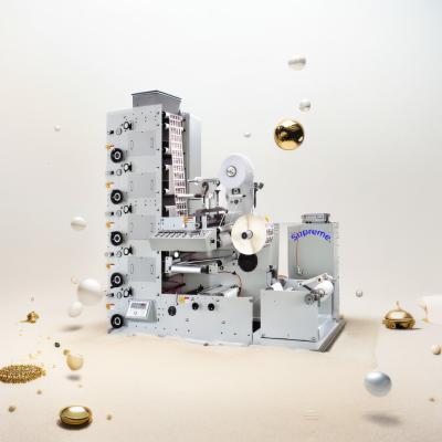China AS ETIQUETAS AUTOADESIVAS DO PVC OPP BOPP DO ANIMAL DE ESTIMAÇÃO DUAS ETIQUETAS DAS CAMADAS LAMINARAM A MAQUINARIA FLEXOGRAPHIC DA IMPRESSORA DO OFÍCIO DE PAPEL INFERIOR DO FILME à venda