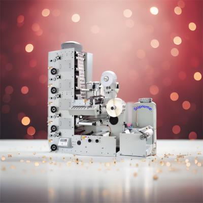 Китай Dia 700 ПЕЧАТНОЙ МАШИНЫ ЯРЛЫКА RY4501 (ЛОГОТИП) FLEXO (эта машина с типом проводника сети ультразвуковым, 1 умирает станция вырезывания) продается