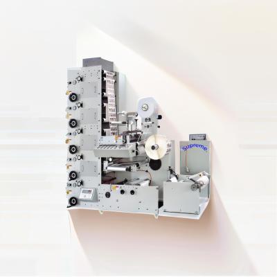 Китай Главный двигатель полностью сервоуправляемый узкий WEB FLEXO ГРАФИЧЕСКИЙ ЛЕБЕЛЬ ФЛЕКСОГРАФИЧЕСКИЙ ПРИНТЕРНЫЙ МАШИНА ГОРИЗОНТАЛНЫЙ тип продается