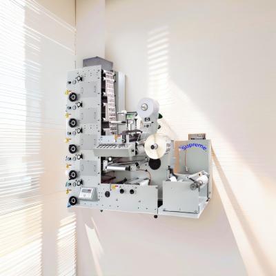 Китай Главный двигатель полностью сервоуправляемый узкий WEB FLEXO ГРАФИЧЕСКИЙ ЛЕБЕЛЬ ФЛЕКСОГРАФИЧЕСКИЙ ПРИНТЕРНЫЙ МАШИНА ГОРИЗОНТАЛНЫЙ тип продается