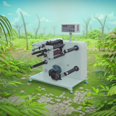 China MINI SLIT WIDTH 16MM FQ-320/450 HIGH SPEED LABEL SLITTER MACHINE NARROW SCOPE PAPER TURRET REWIND MINI ROLLS CE EUROPEAN for sale