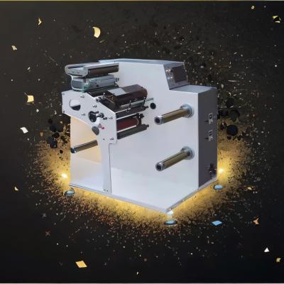 China HIGH SPEED SLITTING MACHINE FOR THICKER FILM LABELS ALUMINUM FOIL AND COATED MATERIALS HIGH END MARKET PLC EPC TURRET for sale