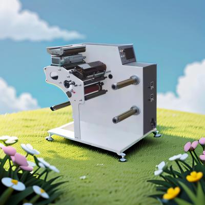 China MINI SLIT WIDTH 16MM FQ-320/450 Máquina de corte de etiquetas de alta velocidade à venda