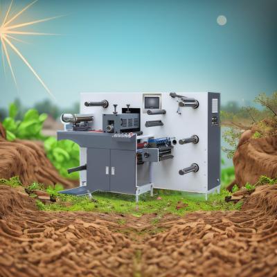 China 15KW VOLTAGE 380V ADHESIVE LABEL PAPER PROCESS MACHINERY FOR MAX SPEED 50M/MIN INTERMITTENT SEMI ROTARY DIE-CUTTING for sale