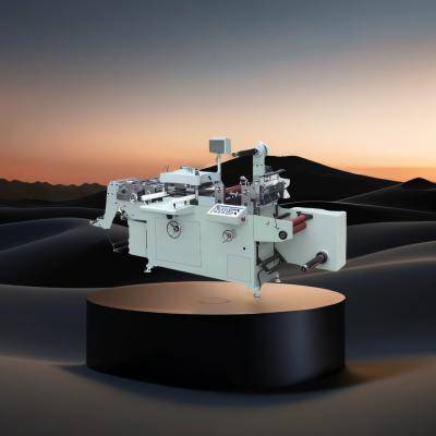 China Precision Die-Cutting for Max Material Pulling Length 45m/min Materials Converting middle high speed flatbed die cutting for sale