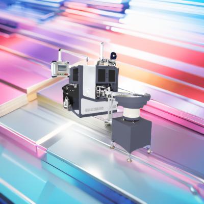 Китай полноавтоматический клей не-клея меньше горячего плавит тип машину клея прилипателя rewinder slitter ярлыка башенки шпинделя нон-стоп 4 продается