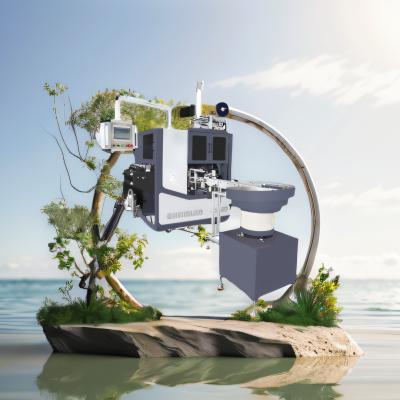 Китай Наклейка на бумагу наклеенный наклейка непрекращающийся автоматический турретный ревиндер с 4 четырьмя шпинделями продается