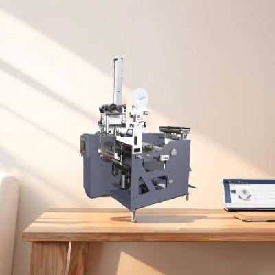 China 150 m/min Revoltador de torreta de 4 eixos totalmente automático sem parar para rótulo Alto desempenho à venda