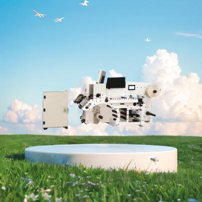 Китай Липкая бумага сервопривода высокой эффективности высокоскоростного осмотра и разрезая машины полная, pvc/pe, материалы ect pp продается