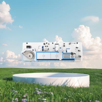 China Tipo intermitente combinado multifuncional da máquina ou ect completo-giratório do tipo cortar giratório flexographic e cortar à venda