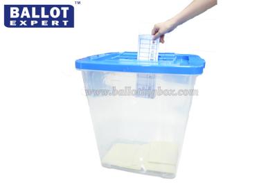 中国 抵抗力がある化学腐食の透明な大きい選挙の投票箱109Lのプラスチック 販売のため