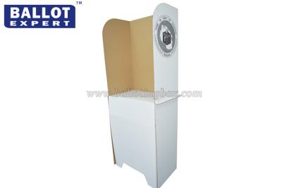 Cina Cabine elettorali pieganti erette facili di elezione, cabina elettorale del cartone in vendita