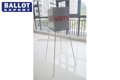 Cina Cabina di voto impermeabile del cartone del metallo con il riciclaggio del banco di mostra in vendita