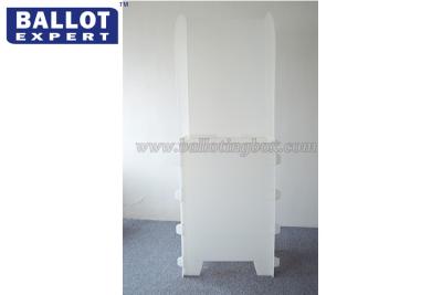 Cina Cabina di voto dell'interno quadrata del cartone con il logo Floding 1220*2440mm in vendita
