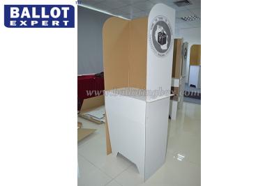 Cina Cabine di voto di elezione del cartone con il logo su ordinazione, cabine elettorali del cartone in vendita