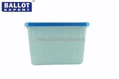 Cina Scatole di stoccaggio piane del polipropilene pieno di plastica con il coperchio smontabile in vendita