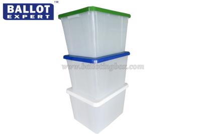 Cina Grande plastica delle scatole di immagazzinamento nella valigia, chiari contenitori di stoccaggio pieghevoli in vendita