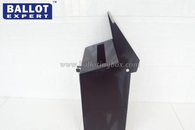 中国 金属の絶妙な黒い投票箱投票のための金属の提案箱 販売のため