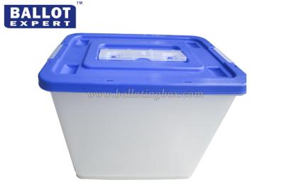 Cina 65L la scatola di suggerimento di plastica materiale dell'urna 55*40*42cm pp accetta la stampa di logo in vendita