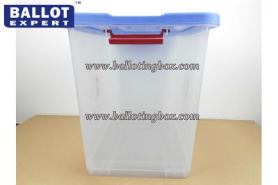 中国 60/65リットルの大きいプラスチック収納箱ファイリング箱のボール紙のプラスチック貯蔵の戦闘状況表示板 販売のため