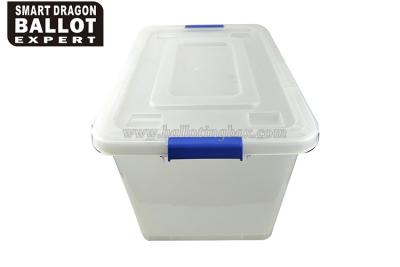 Cina Chiari recipienti di plastica di plastica delle scatole di stoccaggio grandi 100% pp materiale in vendita