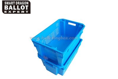 Cina Spessore blu 50mm di stoccaggio di qualità di altezza della scatola di colore di plastica delle casse in vendita