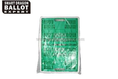 Cina Capacità elevata che piega la scatola di stoccaggio di plastica blu/rossa/giallo/verde in vendita