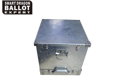 Cina Urna di metallo di colore di Gray d'argento, scatola sicura della raccolta della scatola di suggerimento in vendita