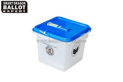 China A eleição 100% plástica da cédula do polipropileno encaixota a base 32,5 x 32.5cm 45 litros à venda