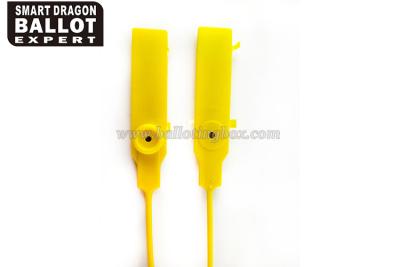 Cina forza di trazione di plastica antifurto 25Kg della guarnizione di tirata della mano del diametro di 2mm in vendita