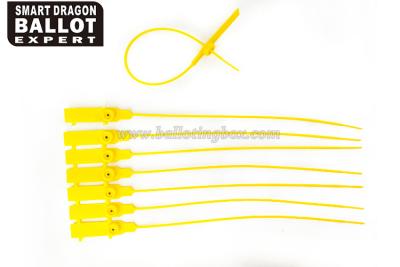 Cina Le guarnizioni di plastica della serratura di alta sicurezza per i furgoni chiudono/dimensioni del contrassegno 63mm*14.5mm in vendita