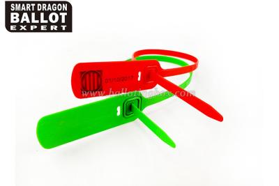 Cina Guarnizioni di plastica strette di tirata eliminabile con il codice di Digital di numero di serie in vendita