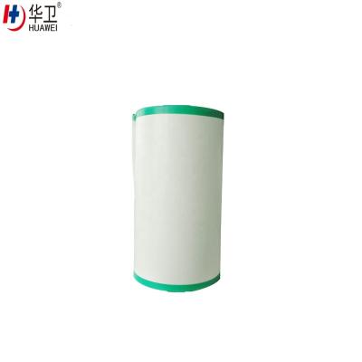 China custom size transparent surgical PU film roll for disposable surgical drape for sale