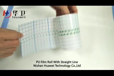 China transparent polyurethane film wound dressing for sale