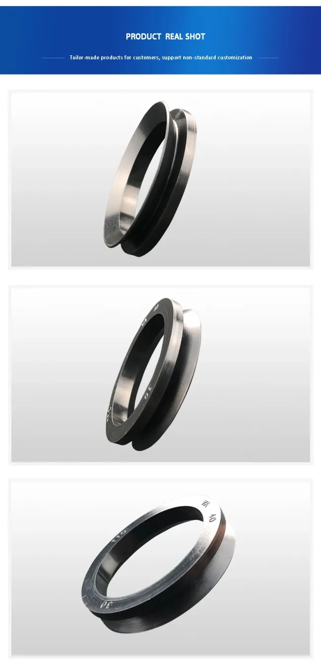 Oil Resistant Waterproof Frameless Oil Seal Va Vd Water Seal V-Type Rotary Seal Ring