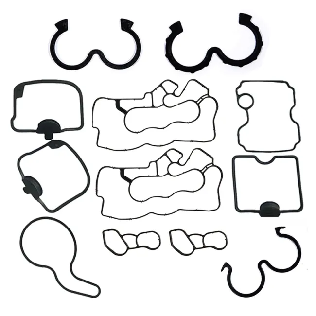 Custom Moulded Industrial Rubber Shaped Blocks Sealing Rings Formed Rubber Parts