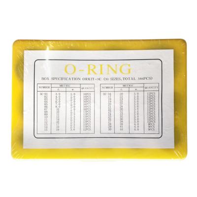 China Universal Metric O Ring Kit For Plumbing Automotive Faucet Repair Seals for sale