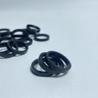 China Customized Nitrile Rubber Ring Oil Resistant NBR Sealing Ring Black Silicone Flat Gasket Rectangular for sale