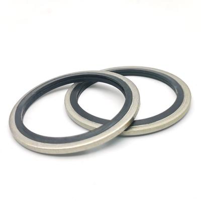 China Metrische Imperial Dowty Washer Metalen gebonden Nitrile NBR Imperial gebonden Washer Te koop