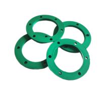 China Compressed Rubber Flat Flange Gasket With Oil Resistant for sale
