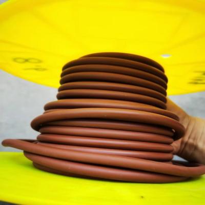 China FKM FPM NBR EPDM HNBR Platte vorm O Ringen Hardheid 90 Zwart Kleur Platte vorm Rubber Te koop