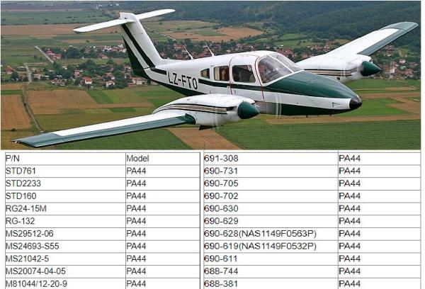 Quality Superior Piper PA-44 Aviation Materials For Unmatched Aircraft Performanc for sale