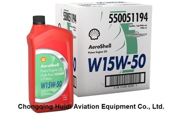 Quality Multigrade Aviation Chemicals AeroShell Oil W15W50 SAE J-1899 Grade for sale