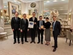 El 20 de marzo de 2025, nuestra compañía fue a París para recibir el premio y ganó el Shell Outstanding Agent