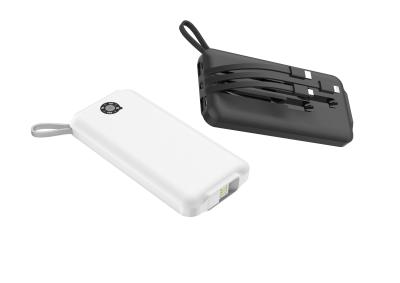 Китай Предохранение огня 2.1A ABS банка силы кабеля 10000Mah OPPO Multi портативное 5V продается
