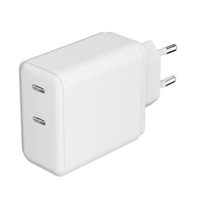 中国 EU 65W GaNのタイプCの充電器QC 3.0の4.0速い充満壁の充電器 販売のため
