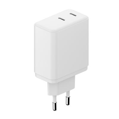 中国 EU 65W GaNのタイプCの充電器QC 3.0の4.0速い充満壁の充電器 販売のため