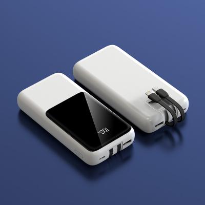 中国 白い5A 12V速い充満力銀行作り付けケーブル20000Mah PD20W FC007 販売のため
