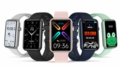 Cina Sport sangue ossigeno cuore schermo a colori di Rate Monitor Smartwatch 180mAh 1,57» in vendita